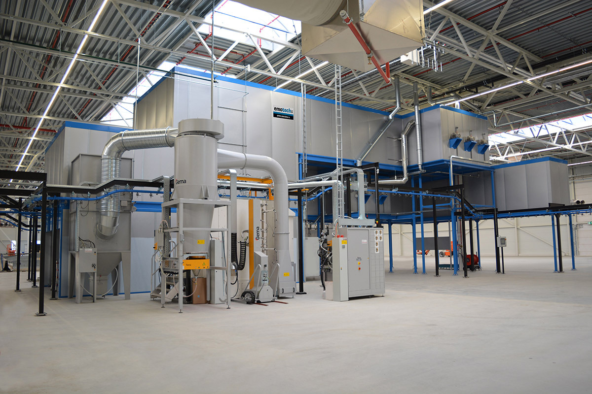 Nieuwe coatinginstallatie bij Flamco Flexcon Almere