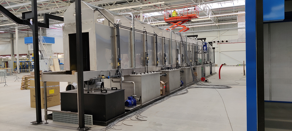 Nieuwe coatinginstallatie voor Flamco Flexcon in Almere